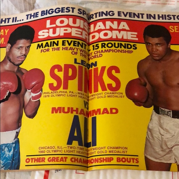 Accessories | Vintage Muhammad Ali Cover Of Boxing Magazine | Poshmark
